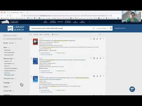 Using UC Library Search Workshop (Fall 2021)