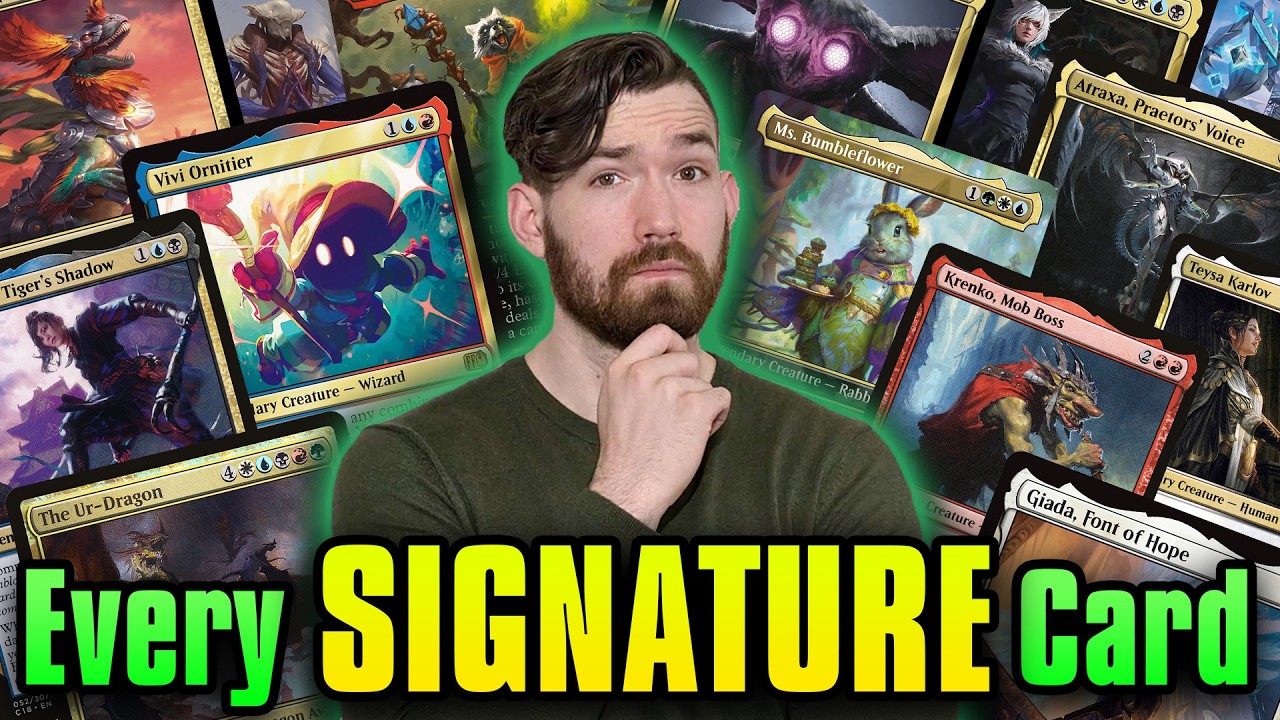 Every Commander's SIGNATURE Card | Most Popular Commanders | Magic: the Gathering | Commander