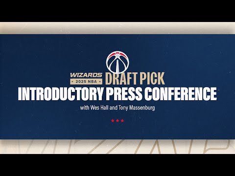 Wizards introduce 2025 NBA Draft class | Monumental Sports Network