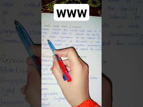 what is www? stands for www? Definition of world wide web? #computereducation
