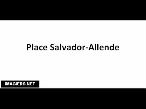 How to pronounce Place Salvador Allende