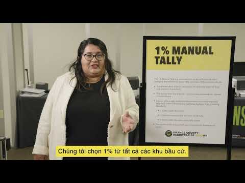 Vietnamese - 1% Manual Tally