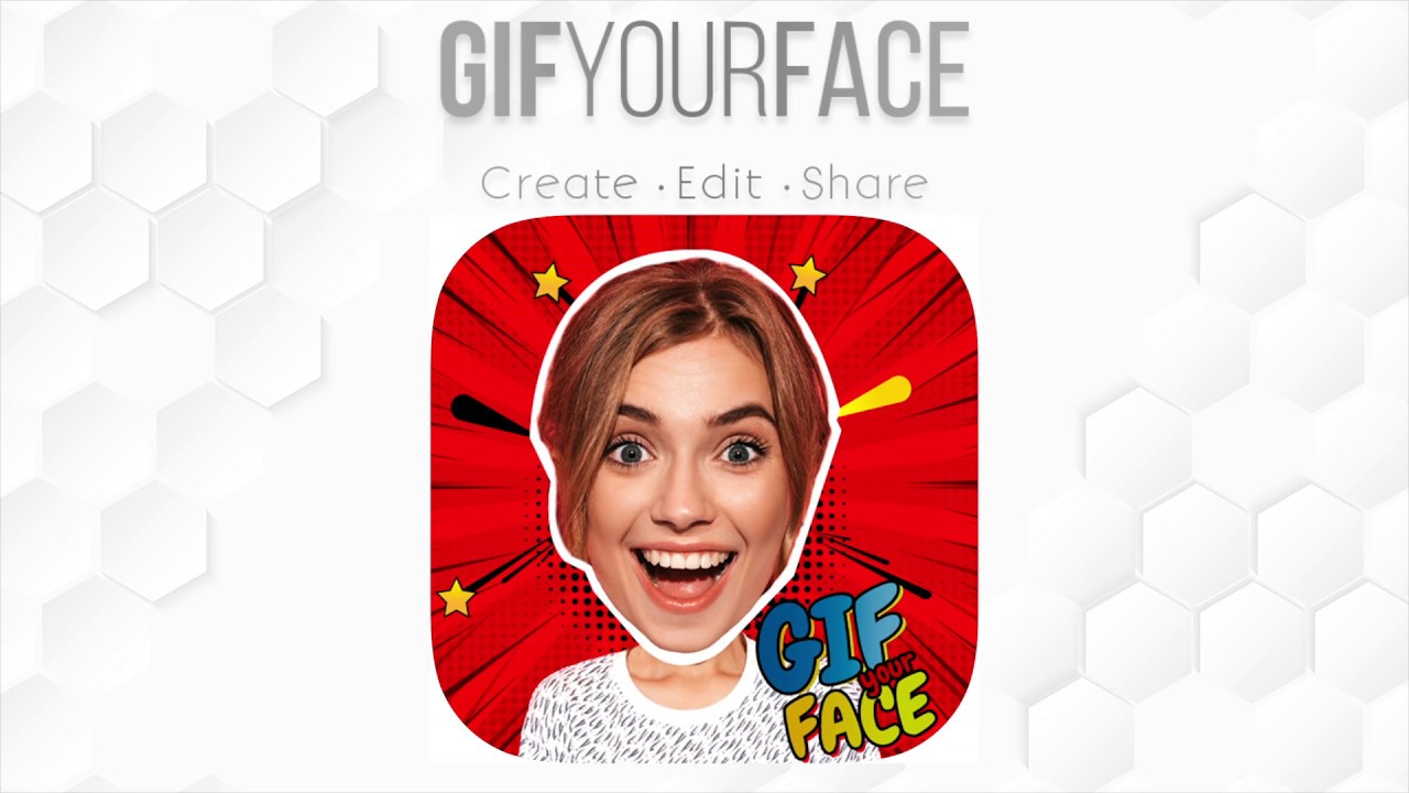 Gif Your Face video editor - face in 3D videos