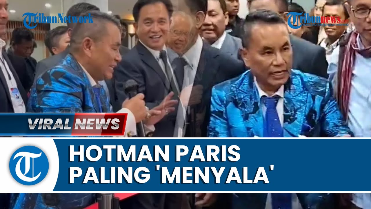 Hotman Paris Paling Nyentrik di Tim Pembela Prabowo-Gibran, Jas Biru ...