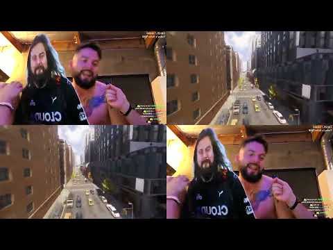 Mang0 humping ExtraEmily between his own cardboard cut-out