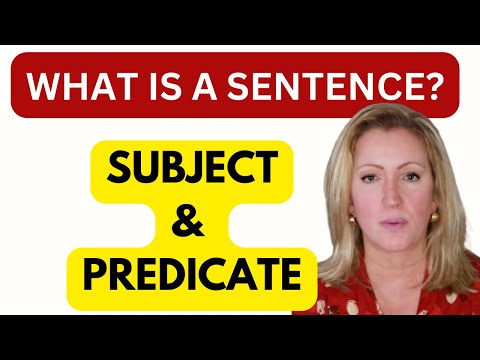 What is a Sentence?
