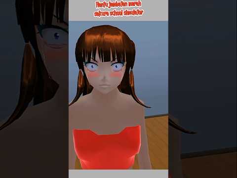 Seram b4nget‼️ada penampakan hantu sakura school simulator kisah murid di ganggu hantu sakura#shorts