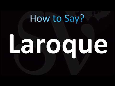 How to Pronounce Laroque (CORRECTLY!)
