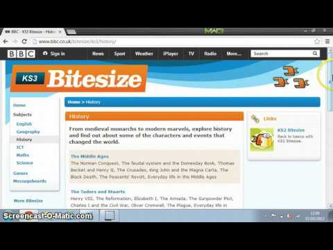 An Intro to using BBC Bitesize
