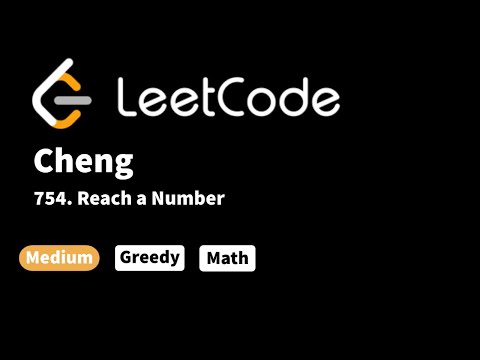 LeetCode 754. Reach a Number