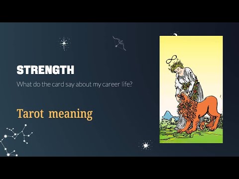 Strength💡my career life?💡Tarot meaning