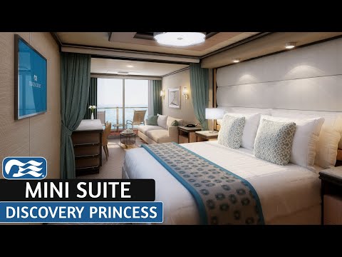 Discovery Princess | Mini-Suite Categories (MA, M1, MB, MC, ME, MF) | Walkthrough Tour & Review 4K