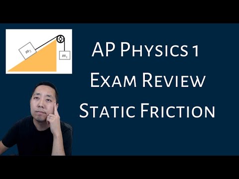 AP Physics 1 Exam Review - Static Friction