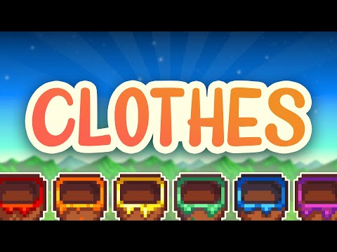 The ULTIMATE Tailoring & Dye Guide | Stardew Valley