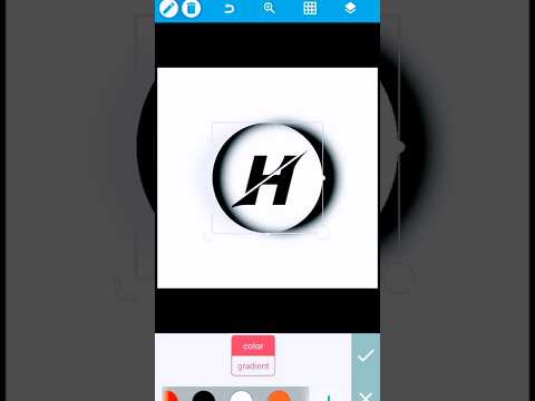 letter H logo design" || FK Official ||  #pixellabtutorial #pixellab #logoinpixellab #logodesign
