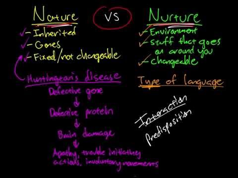 Nature vs. Nurture - Part 2