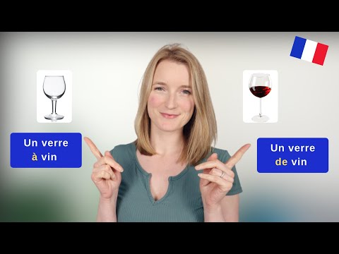 Un Verre À Vin or Un Verre De Vin 🍷🇫🇷 #shorts