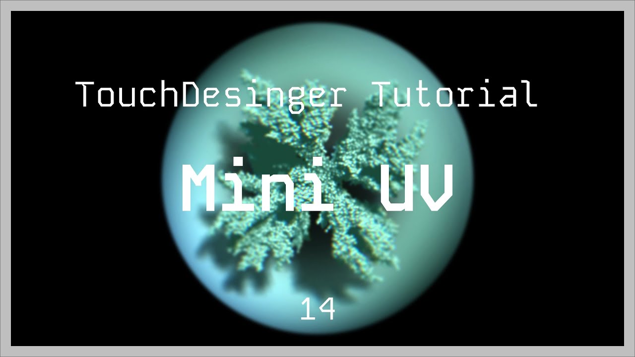 Diffusion Limited Aggregation  - TouchDesigner Tutorial 14