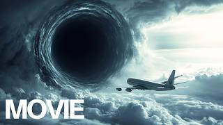 A plane flies through a black hole and falls into the past | Action, Sci-Fi Movie