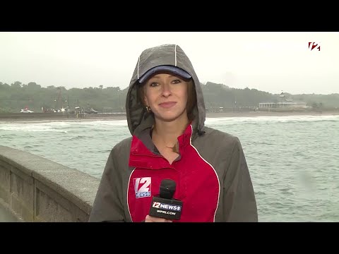 VIDEO NOW: A look at the conditions in Narragansett