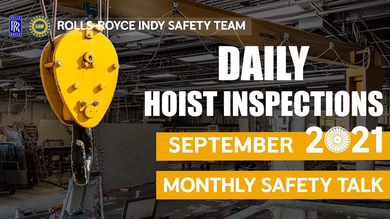 Sept 2021 MST...Daily Hoist Inspection