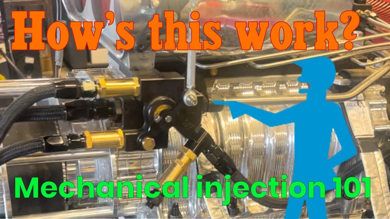 mechanical fuel injection explained (Blown Alcohol)