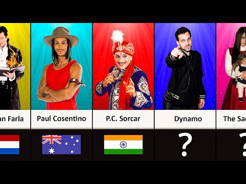 Famous Magician From Different Countries