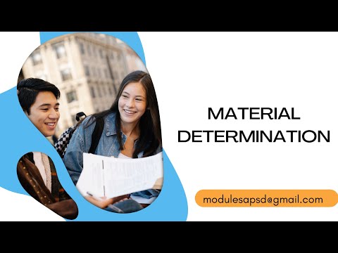 23.Material Determination @Sapinstitute