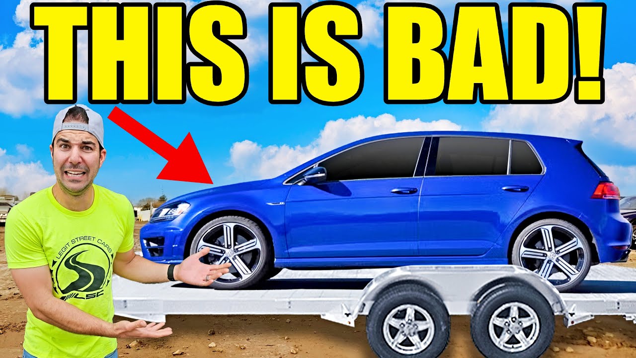I Bought A VW GOLF R That Looked Perfect in Pictures! Discovered The Truth 1000 Miles From Home!