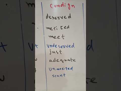 condign synonyms
