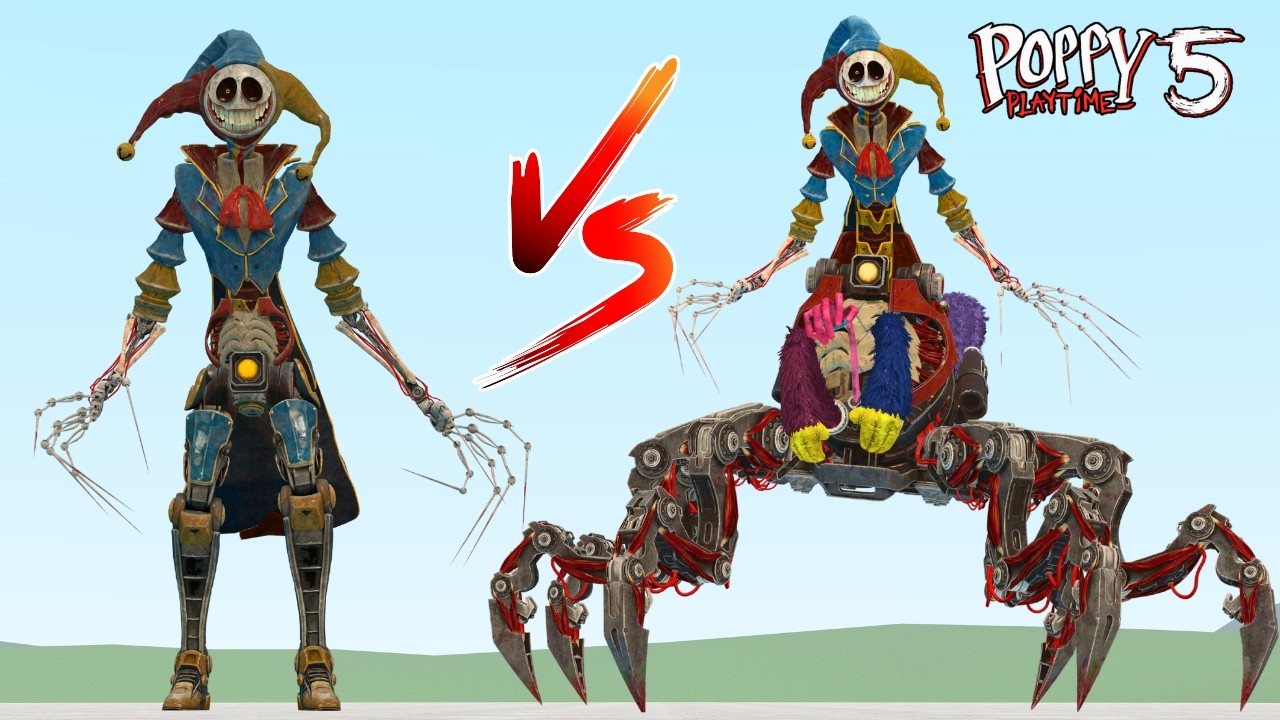 NEW WALKING PROTOTYPE VS PROTOTYPE POPPY PLAYTIME CHAPTER 5 in Garry's Mod