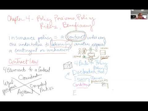 Intro to Insurance Policy Provisions: Insurance Policy, CLAC, DICE, Indemnity