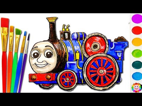 Coloring with Thomas and Fiends How to Draw Fergus Learning Coloring ...