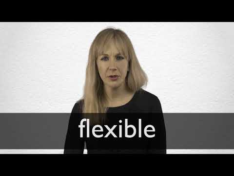 FLEXIBLE - Meaning & Translations | Collins English Dictionary