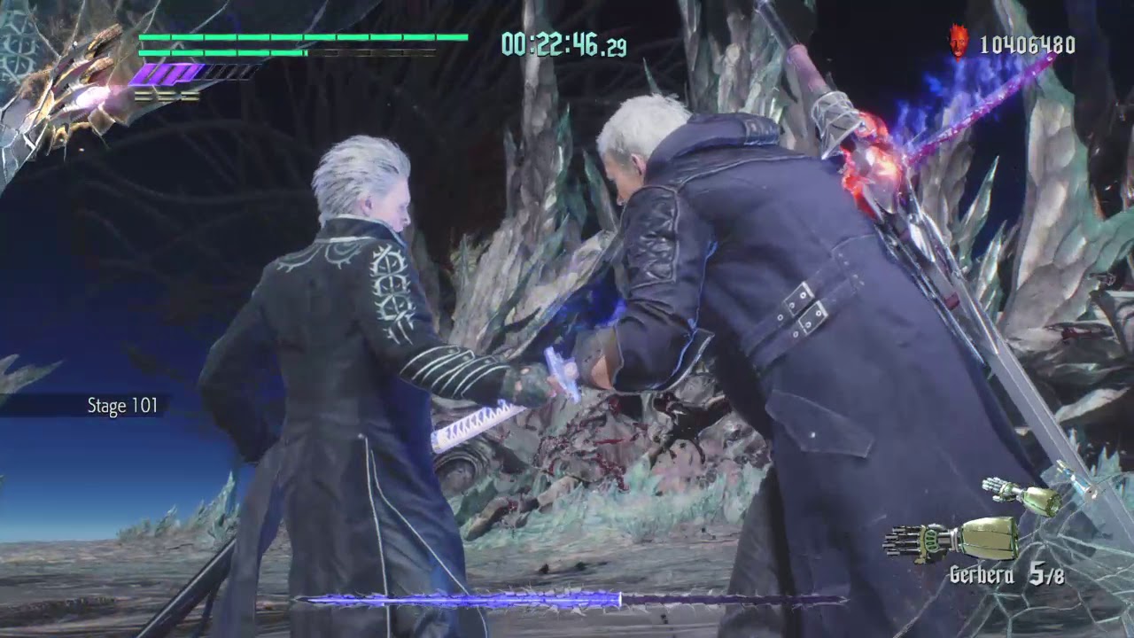 Devil May Cry 5 Vergil BP practice