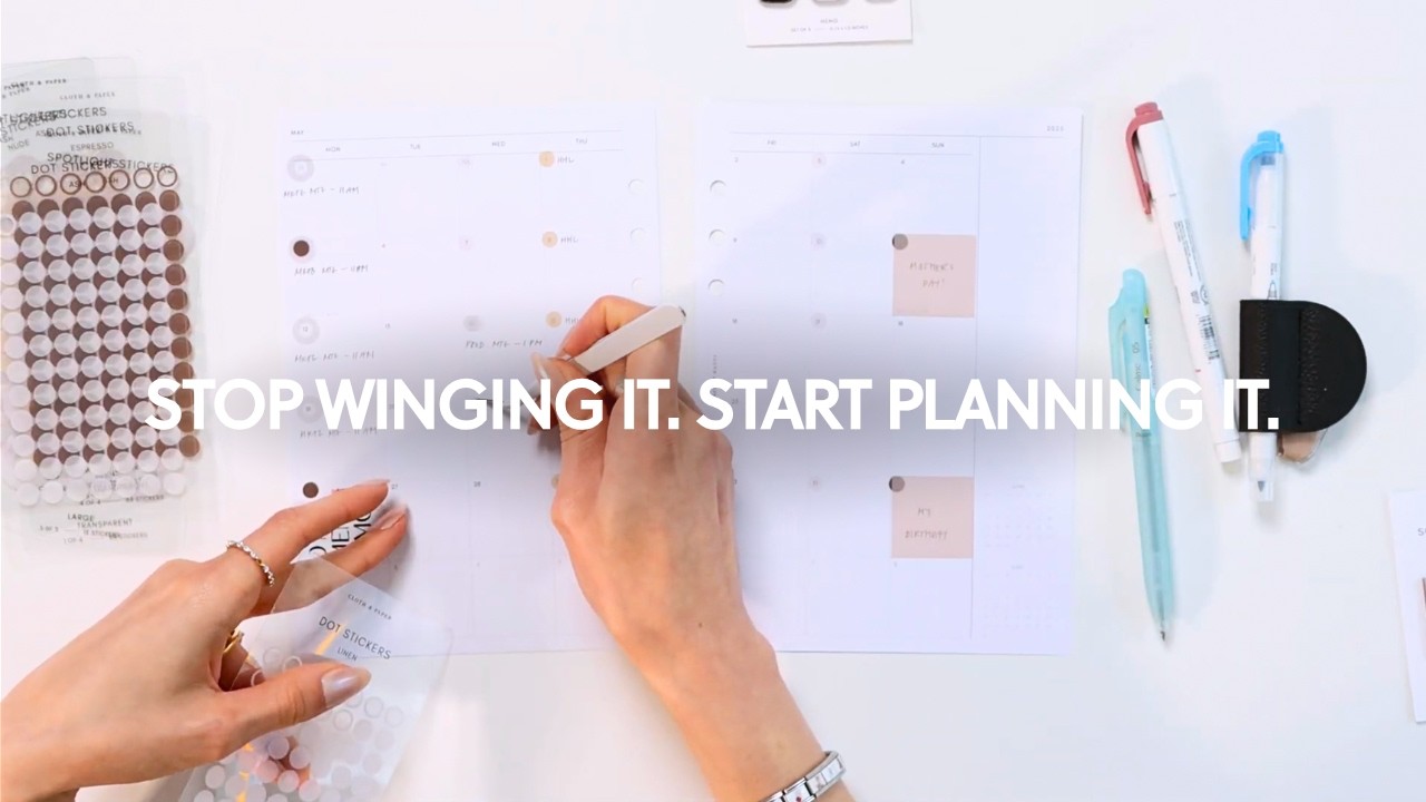 📖 Planner 101: How to Start Planning | Supplies, Inserts, & Monthly + Weekly Layouts | Cloth & Paper