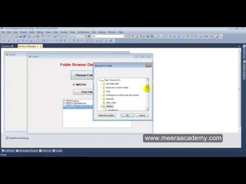 folderbrowser dialog windows application in asp.net