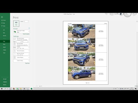 EXCEL MACRO ENABLED SURVEY PHOTOS TO PRINT OR PDF