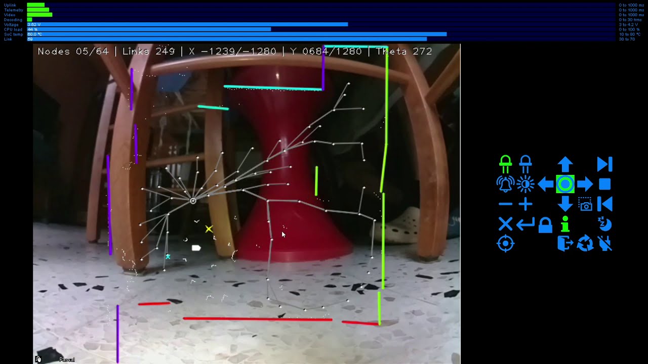 Dijkstra's Algorithm Realtime Robotic Path-Planning Vigibot.com