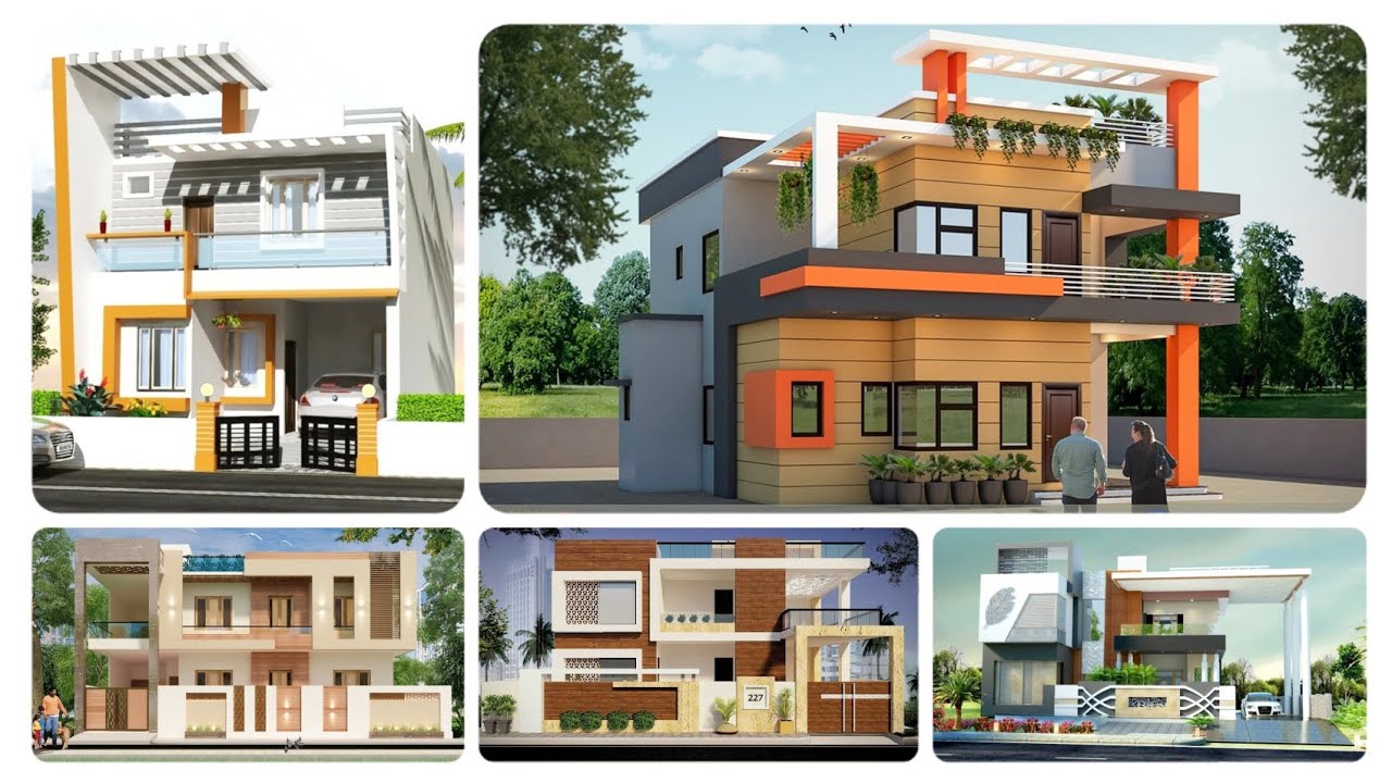 50 Modern House Front Elevation Design Ideas 2023 Home Front Wall Design house Exterior Wall Ideas