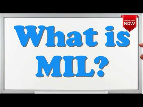What is the full form of MIL?