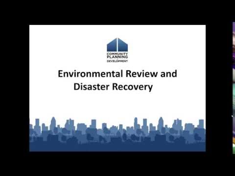 2016 CDBG-DR Environmental Review Webinar - 6/29/16