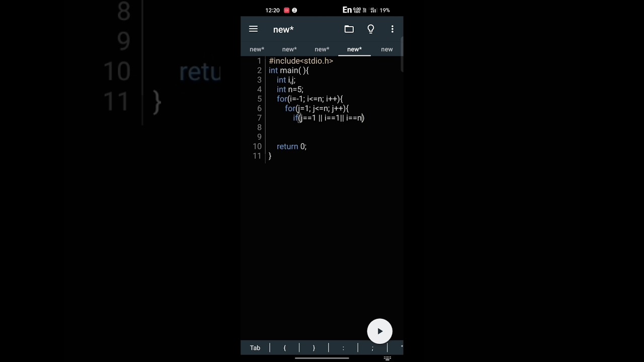 E like pattern in c language | c programming for beginners #c #pattern