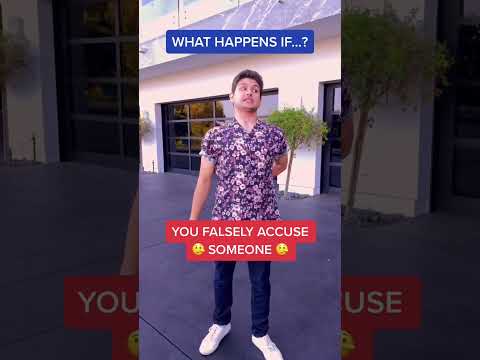 Punishment for false accusations? @LawByMike #Shorts #police #law