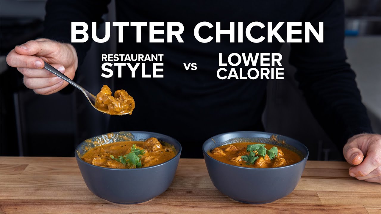 How to make lower calorie Butter Chicken that still tastes good.