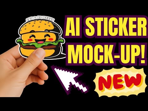 How to Make Etsy-Ready Sticker Mockups Instantly with Crispy Stix