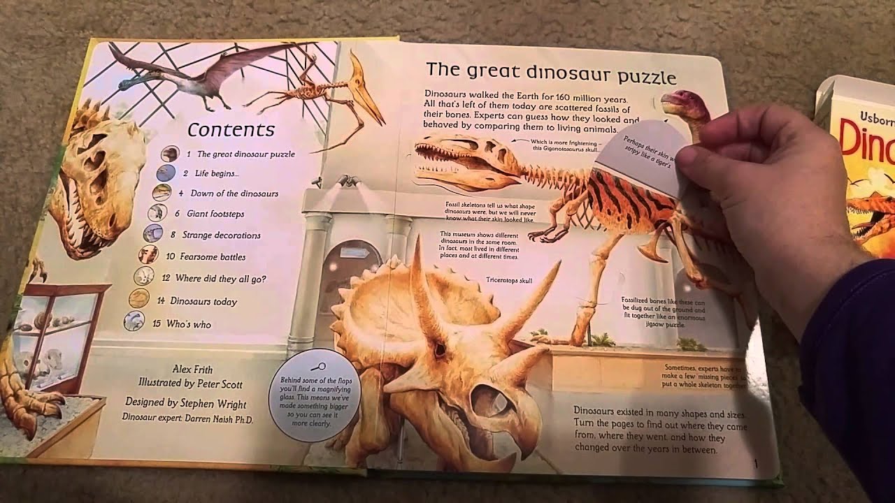 Dinosaurs fact cards and Dinosaurs flip book