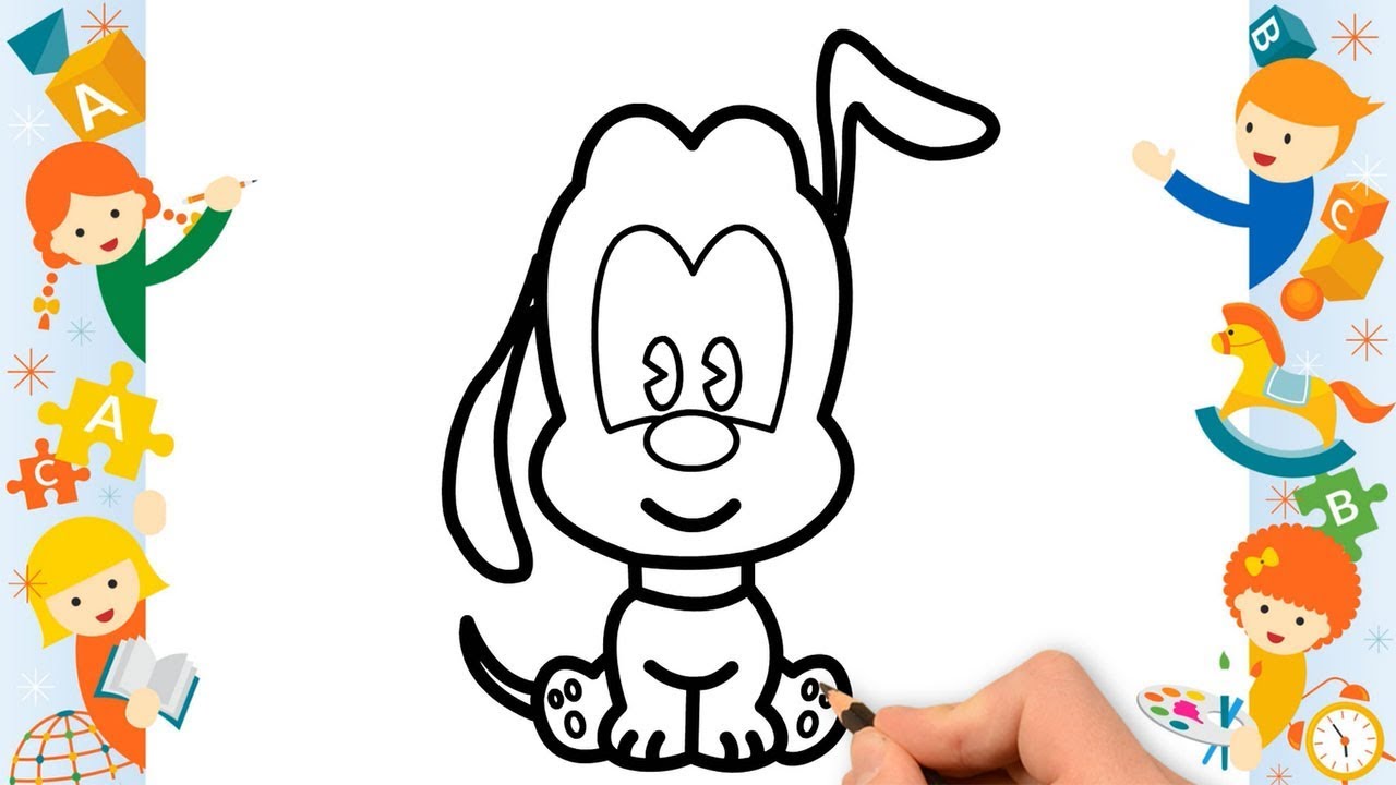 Animals coloring pages for kids - Cute Animal Coloring page - Learn Animal Coloring pages