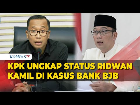 [FULL] KPK Beber Status Ridwan Kamil hingga Update Kasus Dugaan Korupsi Bank BJB