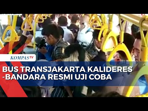 Bus Transjakarta Rute Kalideres-Bandara Soetta Bebas Biaya Selama Uji Coba